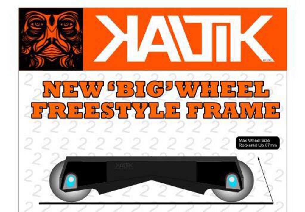 Kaltik: New Big Wheel Freestyle Frame – Be-Mag